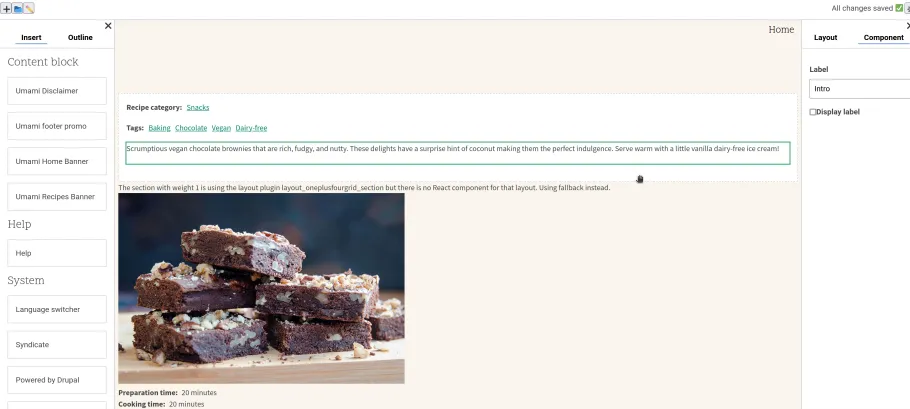 The Pitchburgh Diaries - decoupled Layout Builder Sprint 5 & 6 | PreviousNext